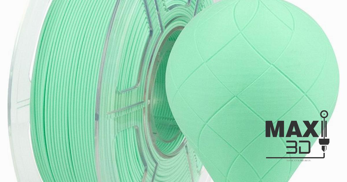 PLA High Speed Matte - Mint Green - Maxi3D - Filamentos 3D