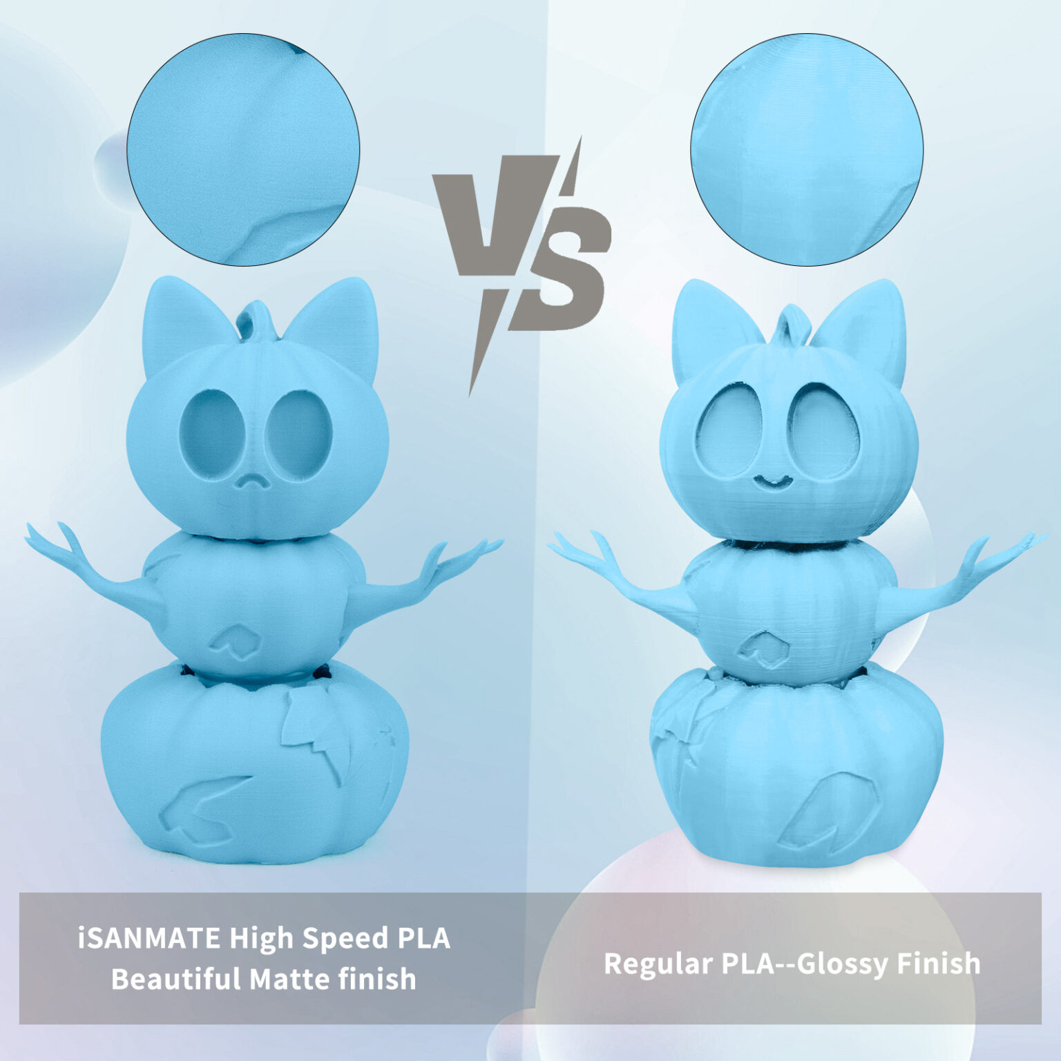 PLA High Speed Matte - Sky Blue - Maxi3D - Filamentos 3D