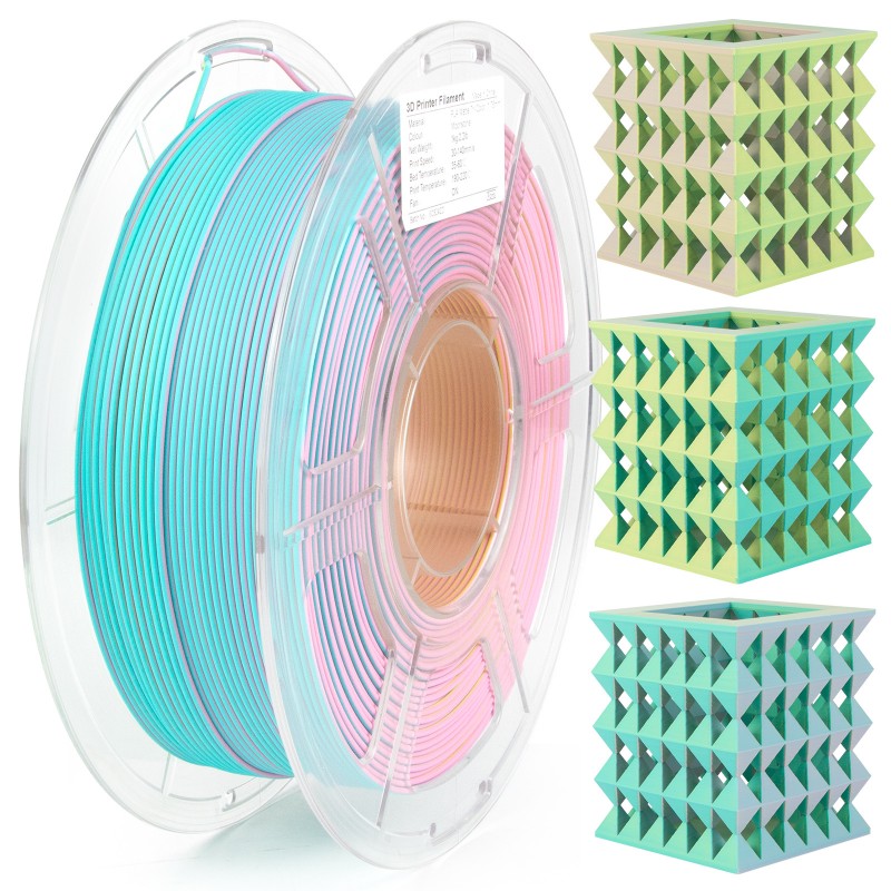 PLA Matte Tri Color - Moonstone - Maxi3D - Filamentos 3D