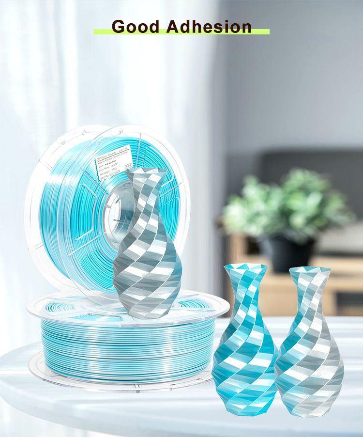 Filamento Isanmate Magic Bicolor Tornasol LakeGreen Silver - Maxi3D ...